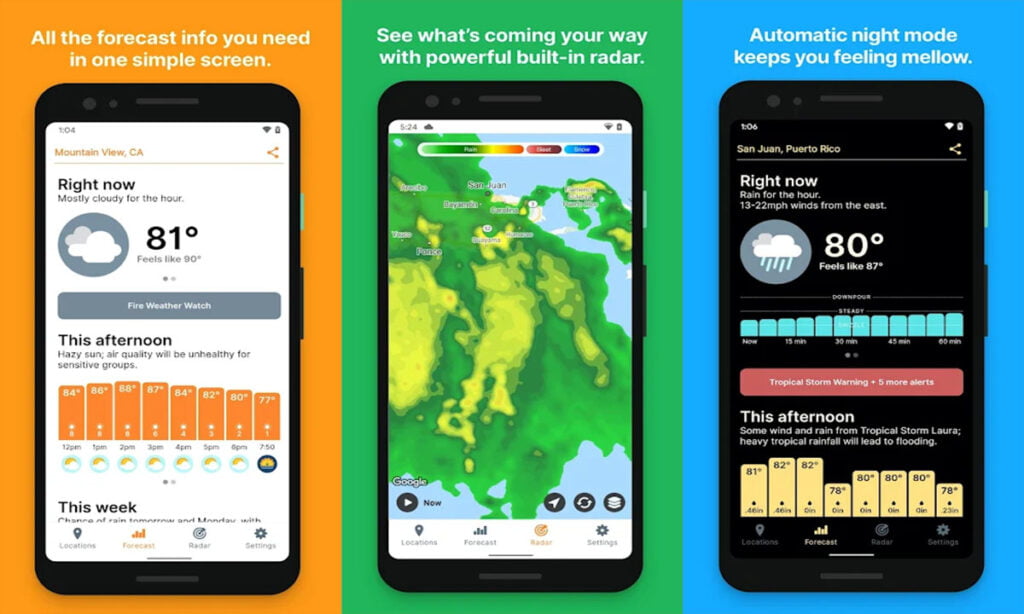 Hello Weather para la previsión del tiempo - ¿En qué se diferencia de ...