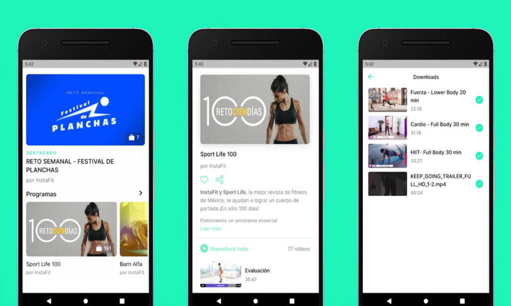 Cuida tu cuerpo, tu mente y tu dieta con la aplicación InstaFit ...