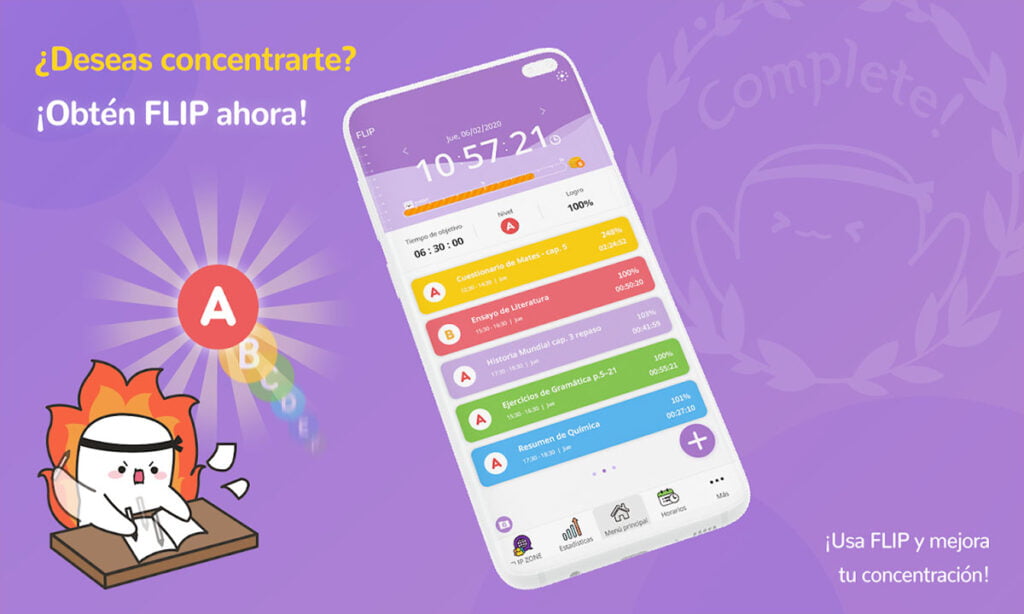 Flip: La aplicación que te ayuda a concentrarte en tus estudios ...