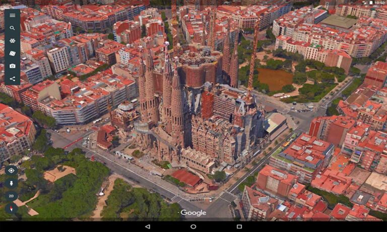 Aplicación Google Earth - Explora tu ciudad con un mapa satelital en 3D ...