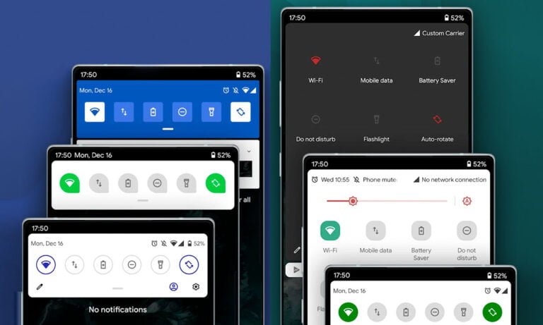 Aplicación Power Shade: personaliza tu barra de notificaciones (y más ...