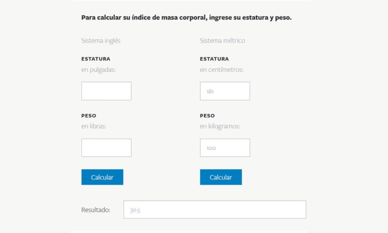 Cómo calcular el IMC en línea usando la calculadora de IMC gratuita ...