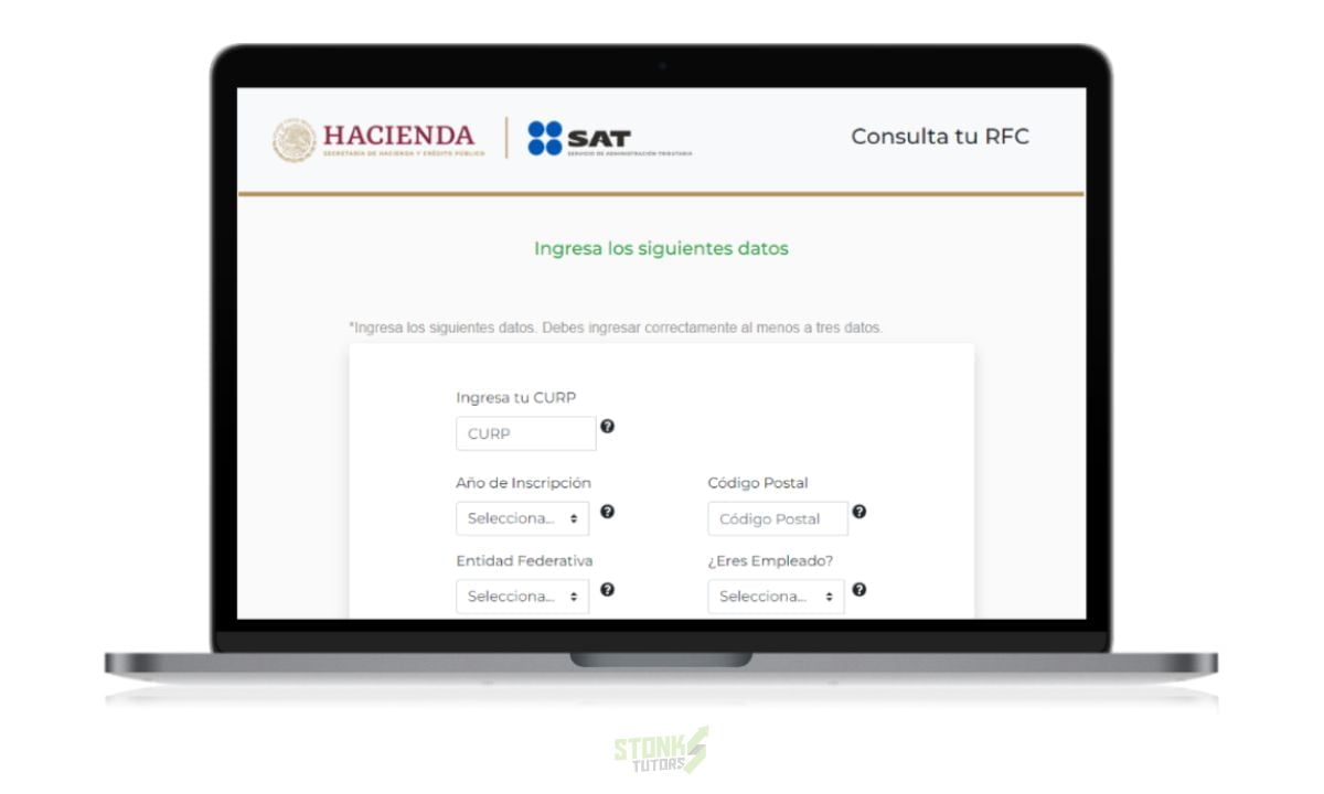 Cómo obtener tu RFC gratis usando tu CURP