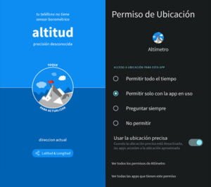 Mide la altura real del lugar en el que te encuentres con Altímetro ...