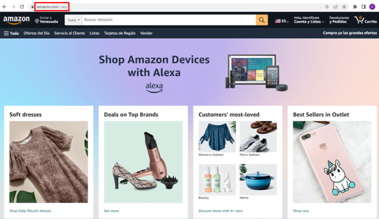 Descubre cómo cambiar el idioma de Amazon paso a paso | Stonkstutors