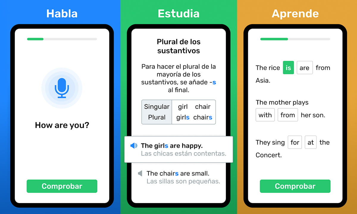 Aprende inglés fácil y eficazmente usando la aplicación Wlingua ...