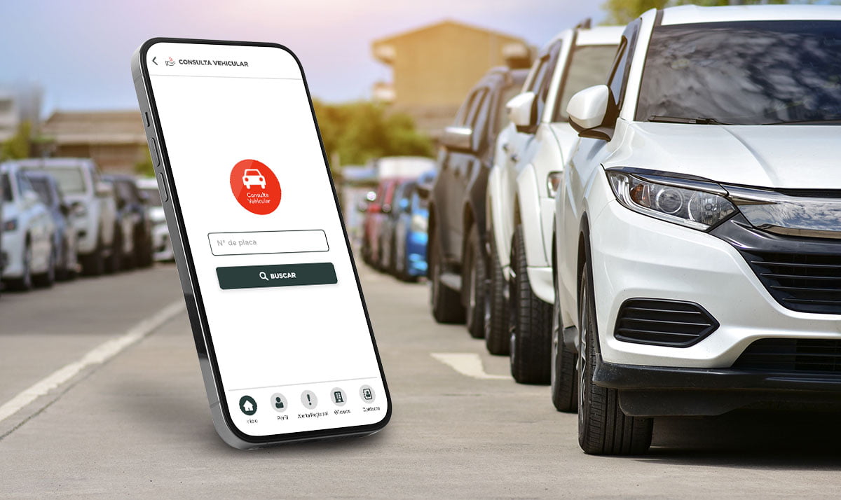 Aplicación para consultar la placa de cualquier vehículo